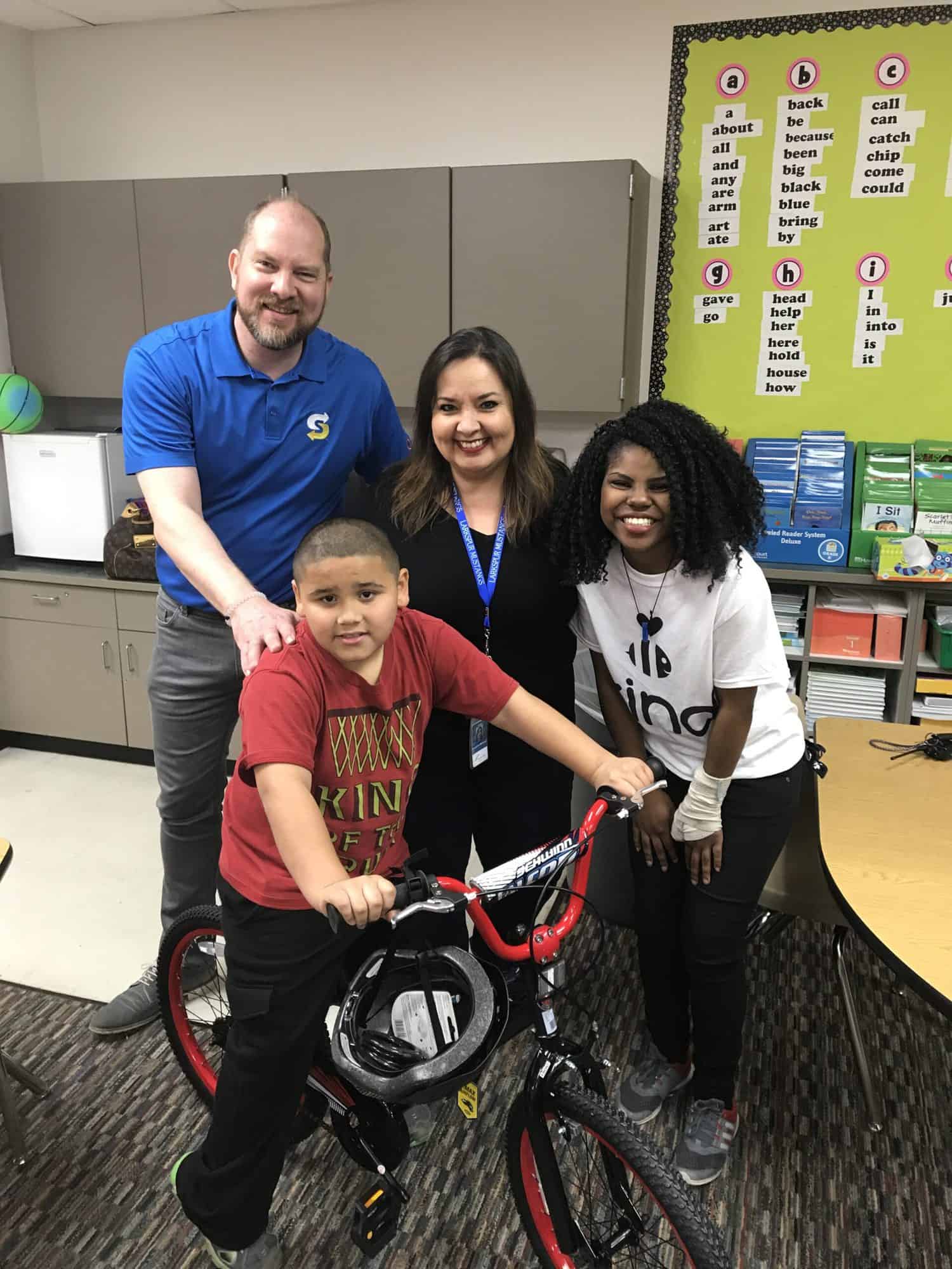 Subway Kids & Sports Rides Into Larkspur Elementary School