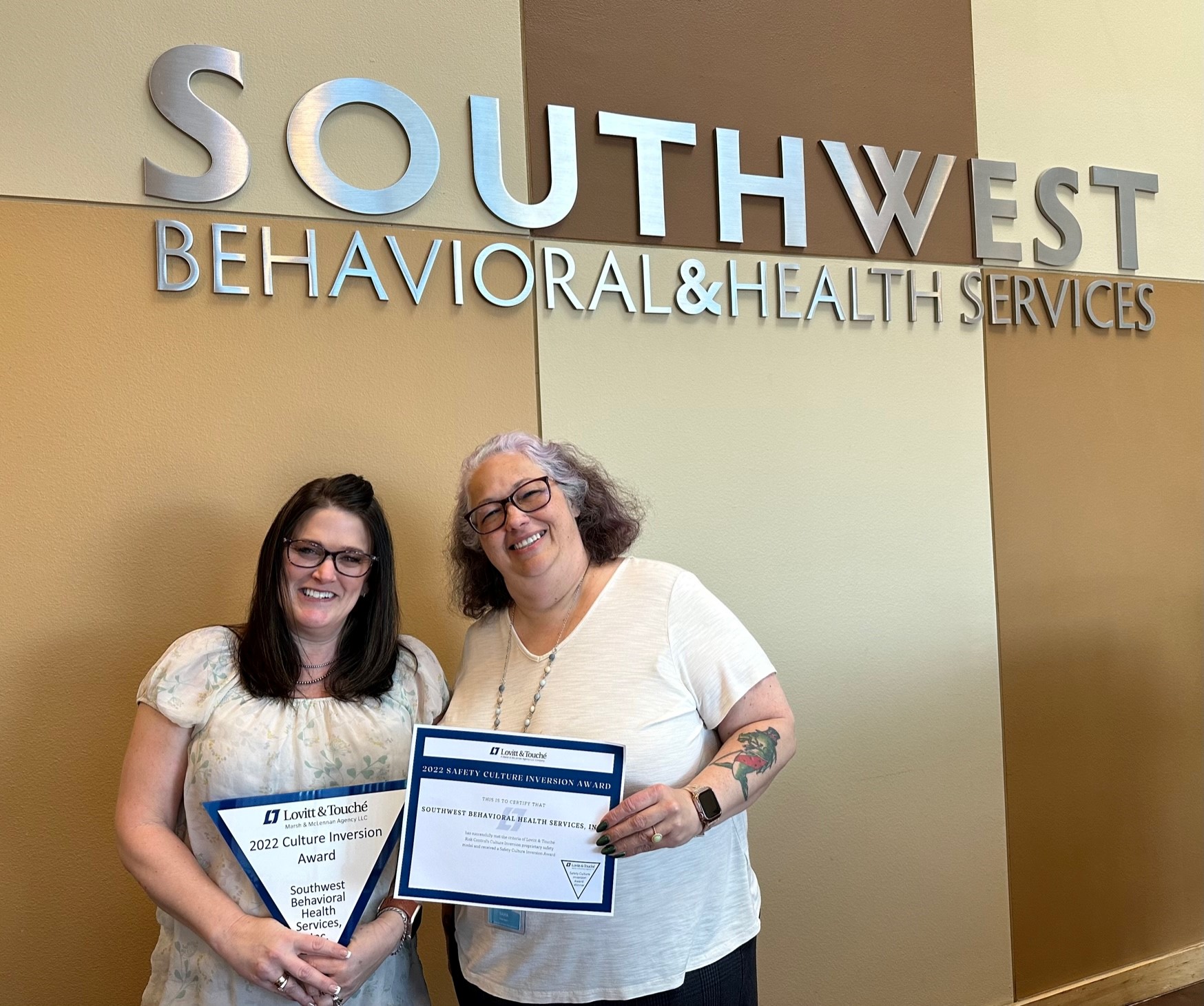 Southwest Behavioral Receives Lovitt & Touché Risk Culture Inversion ...